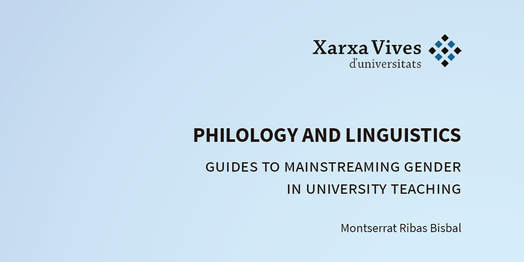 Guide of Philology and Linguistics to mainstreaming gender in ...